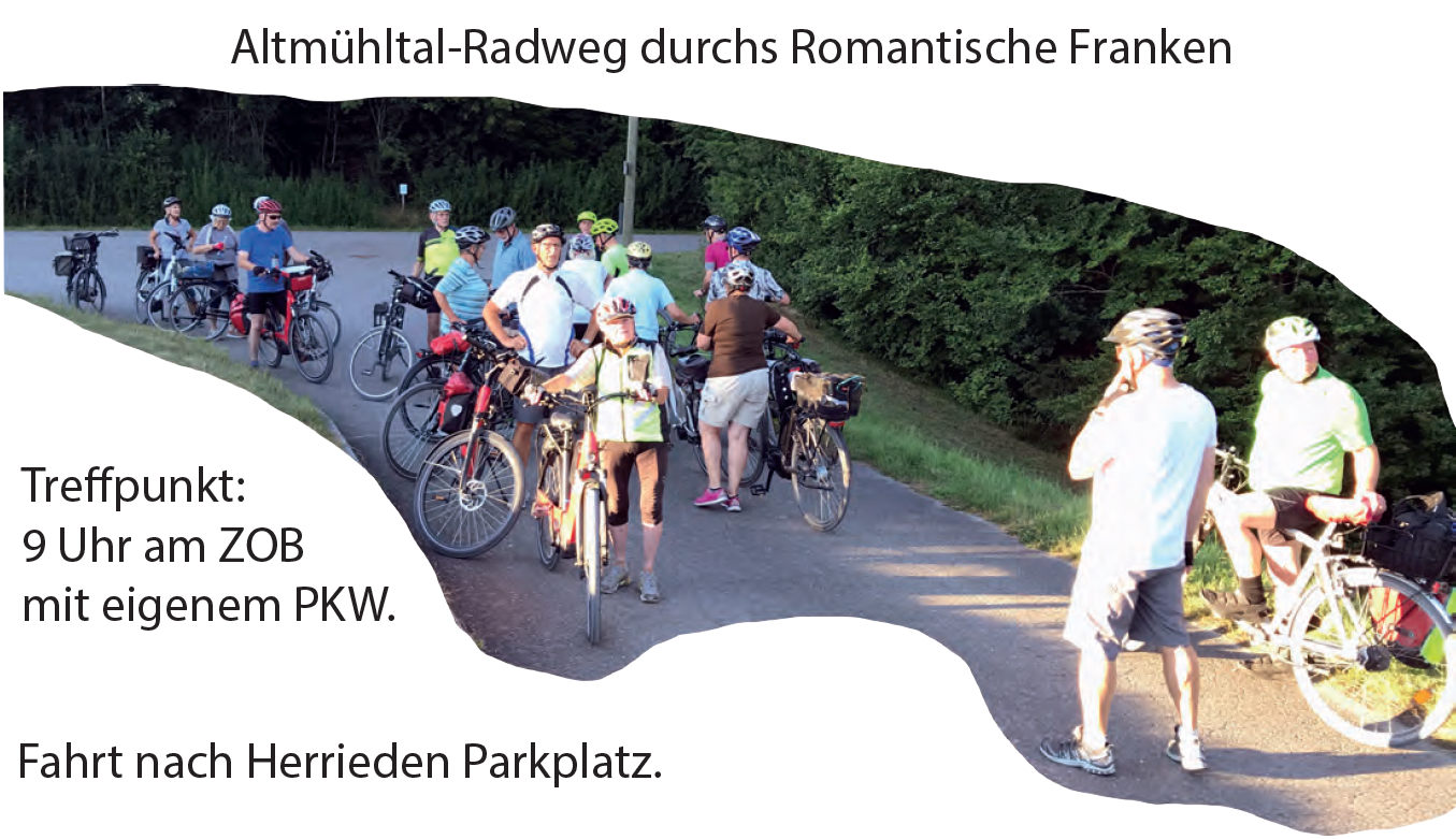 Radtour: Altmühltal-Radweg durchs Romantische Franken | Schwäbischer ...